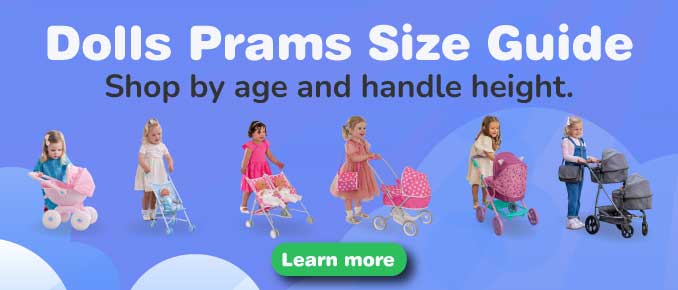Babyboo My First 4-in-1 Dolls Pram